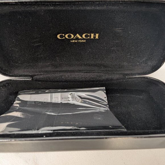 Coach | Accessories | Authentic Coach Black Hard Clamshell Eyeglass ...